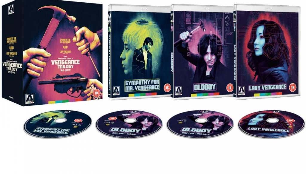 THE VENGEANCE TRILOGY: Arrow Announces 4-Disc Blu-Ray Pre-Orders For ...
