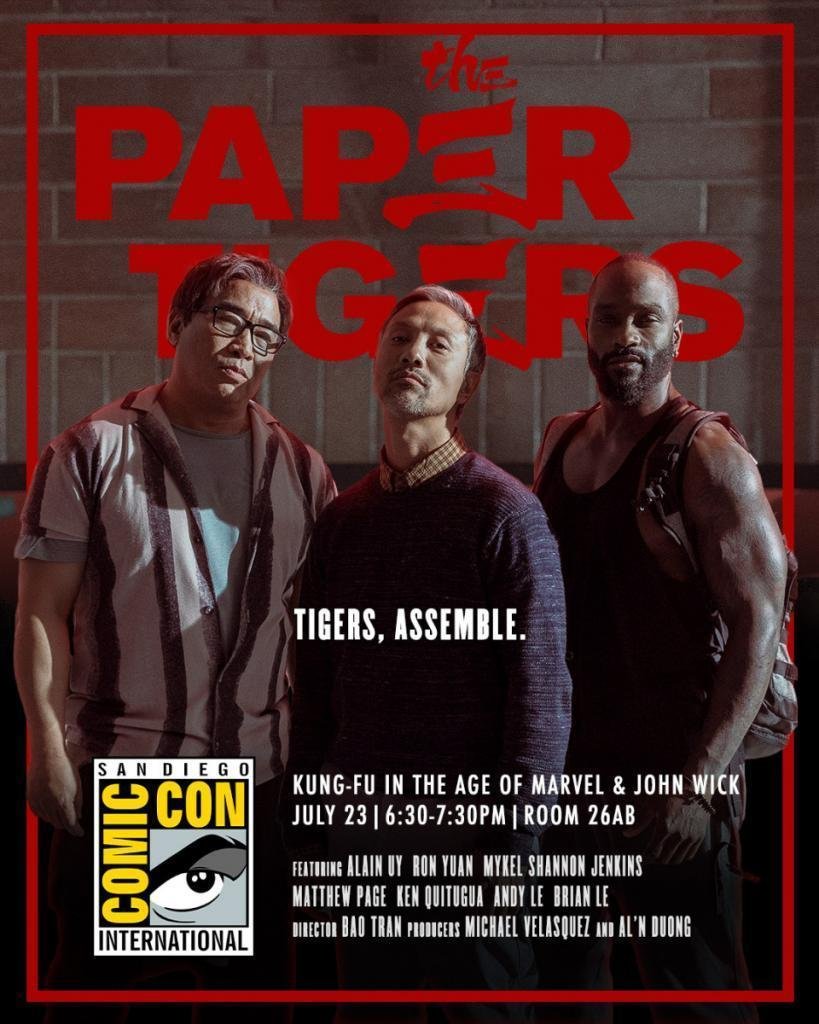 THE PAPER TIGERS Cast And Crew To Cross Hands With Fans At Comic Con ...
