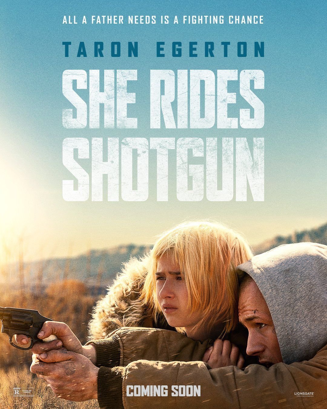 SHE RIDES SHOTGUN Trailer: Taron Egerton Is A Protective Father On The ...